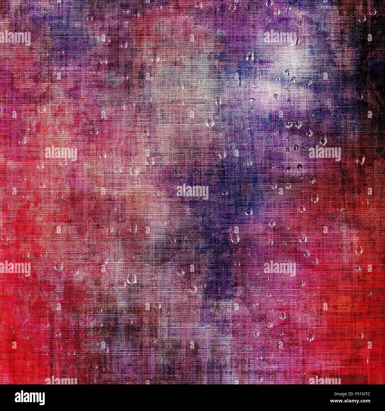 Grunge texture. With different color patterns: purple (violet); pink ...