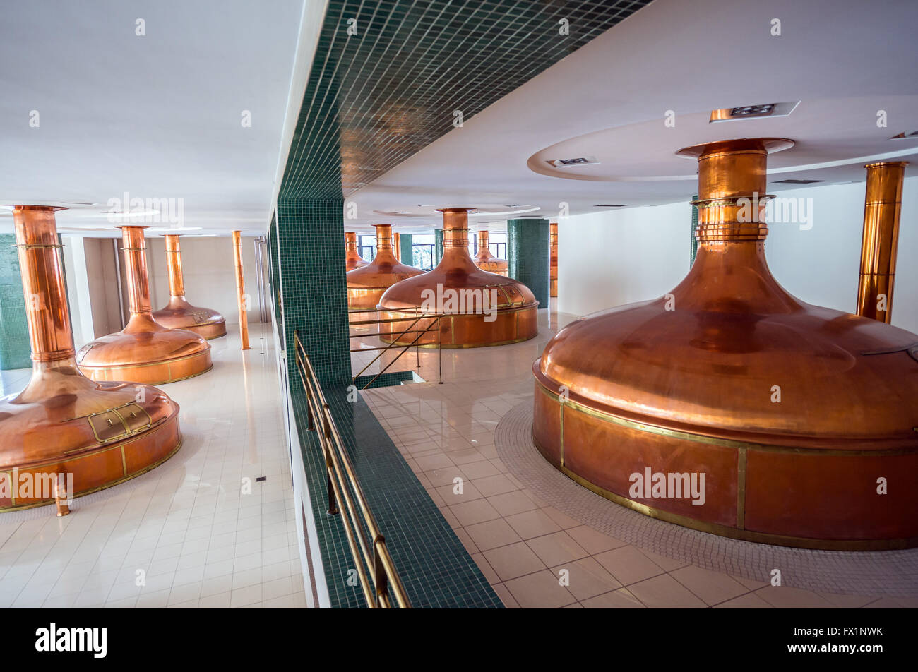 Pilsner urquell factory pilsen czech hi-res stock photography and ...