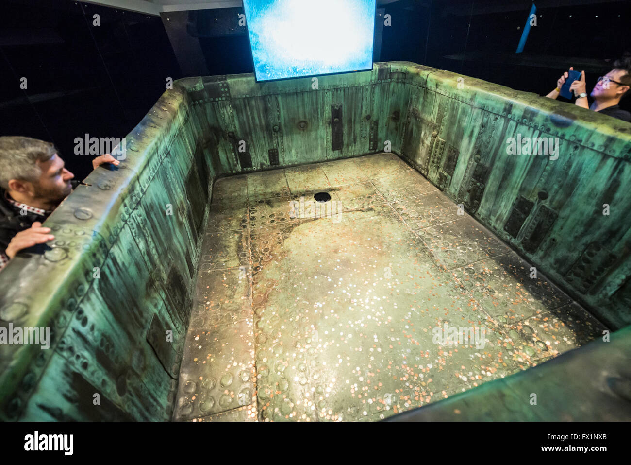 original copper tank that Josef Groll used to brew first batch of ...