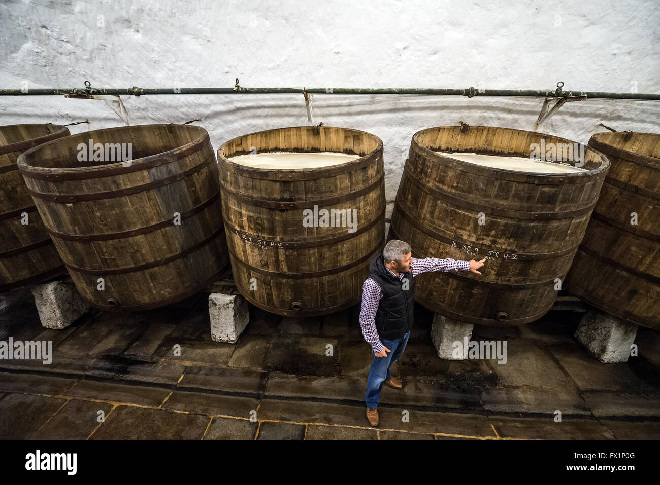 Underground fermentation tanks hi-res stock photography and images - Alamy