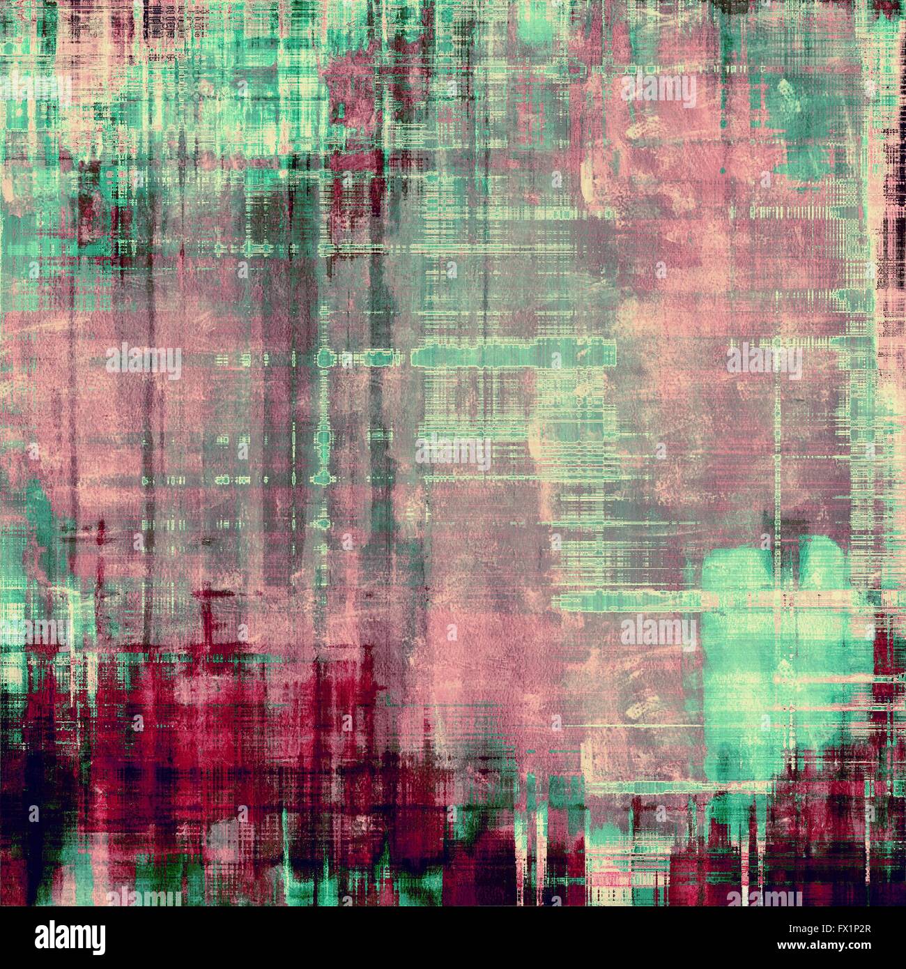 Grunge old-school texture, background for design. With different color ...