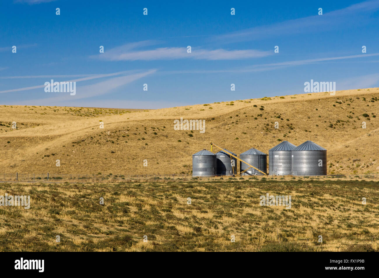 Farm Silos Stock Photos & Farm Silos Stock Images - Alamy