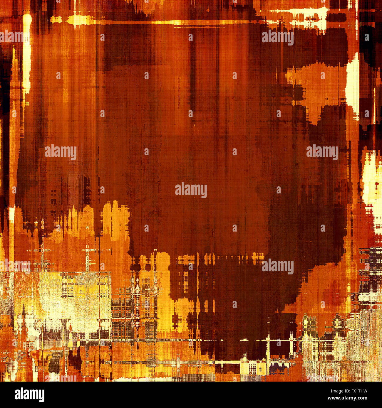 Old antique texture or background. With different color patterns: red ...