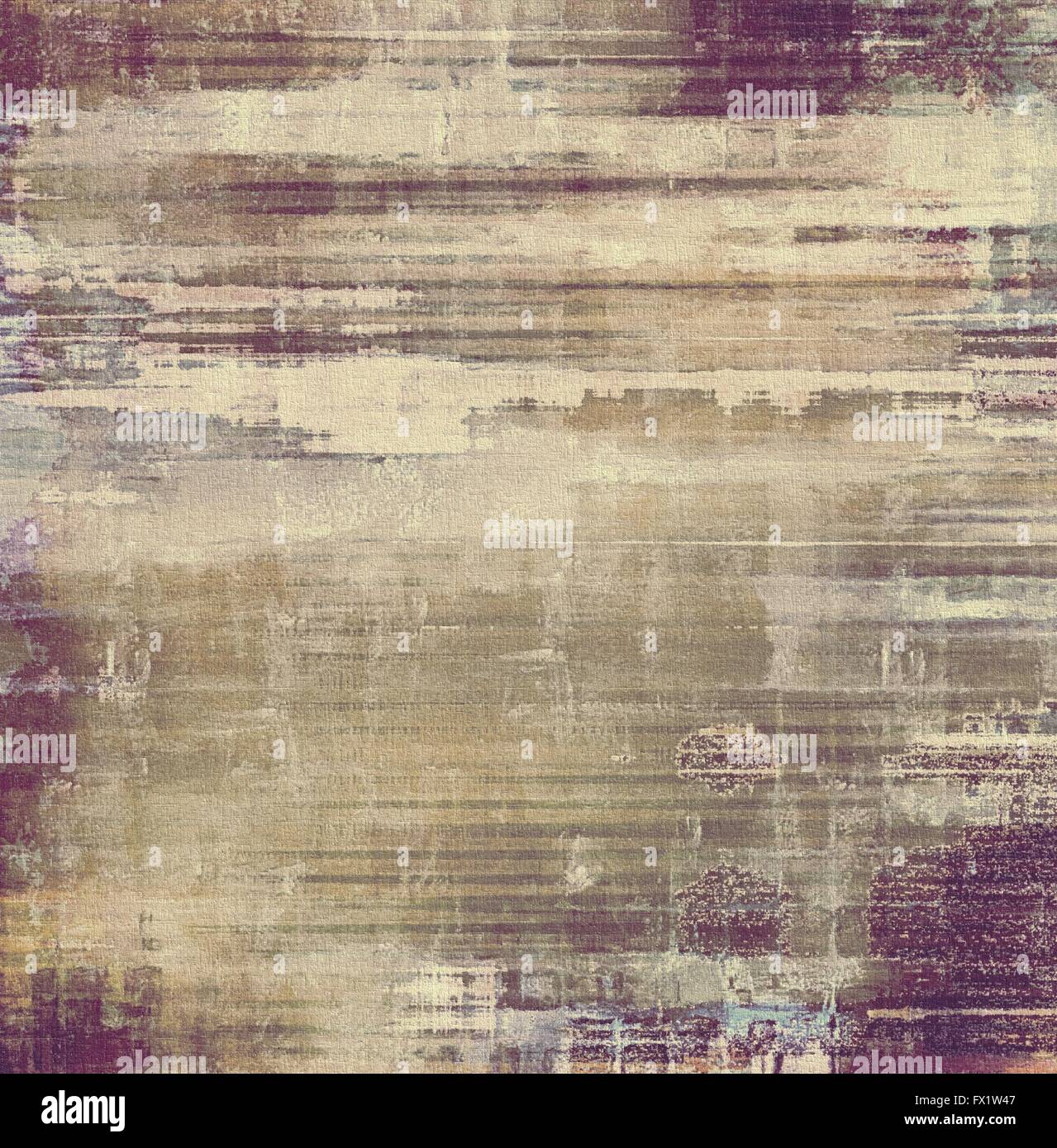 Grunge old-school texture, background for design. With different color ...
