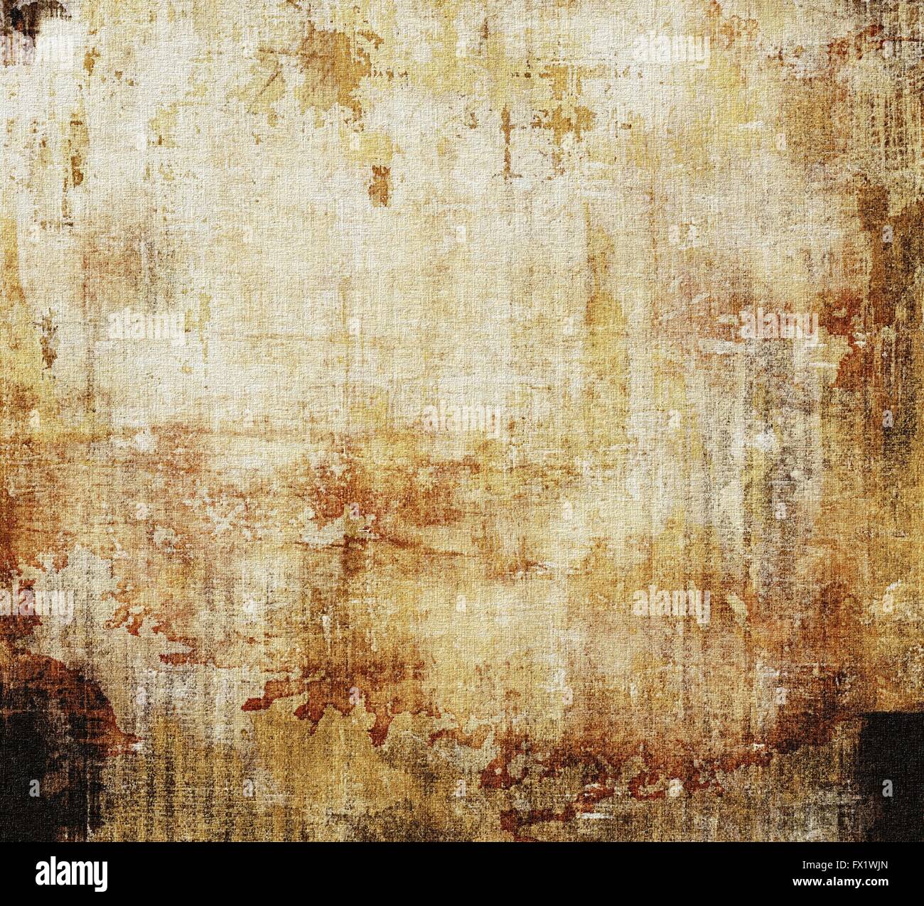 Background with grunge stains. With different color patterns: yellow ...