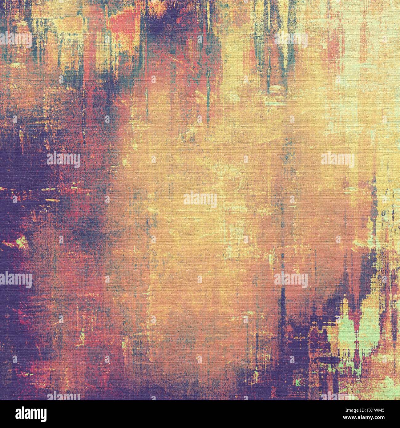 Grunge retro vintage texture, old background. With different color ...