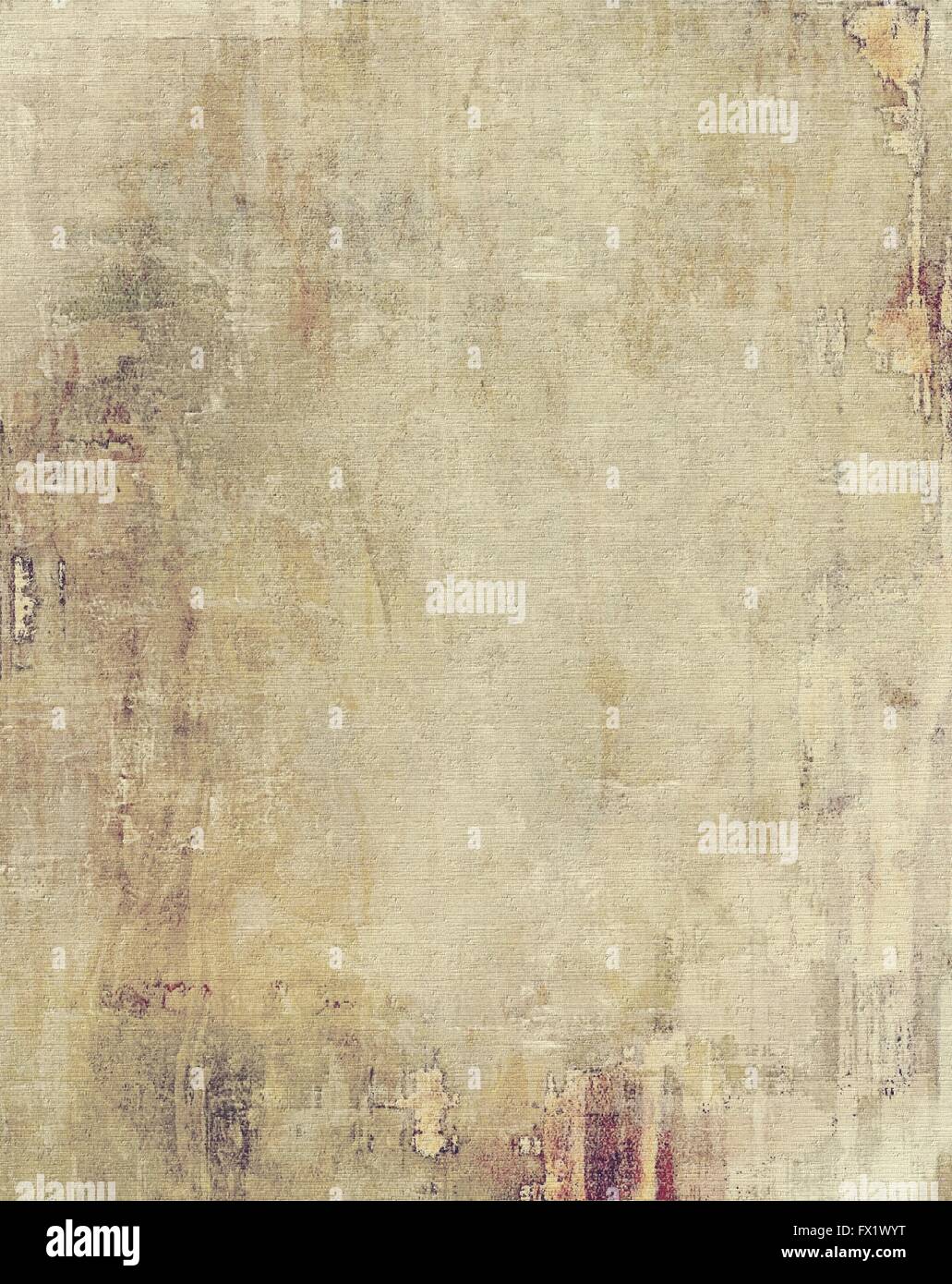 Old-style background, aging texture. With different color patterns ...