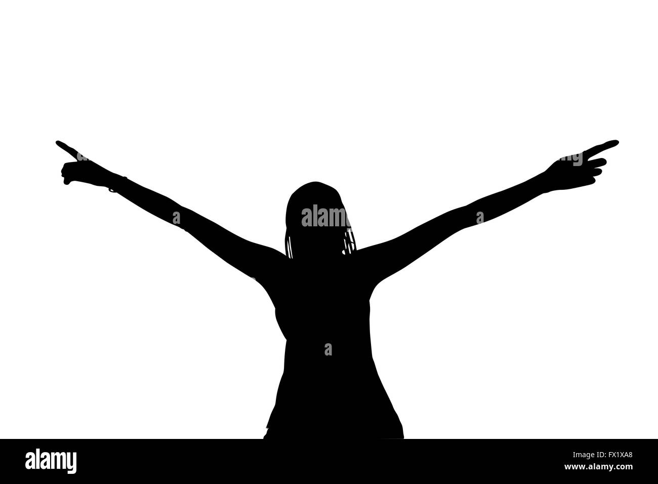 Female Back Black And White