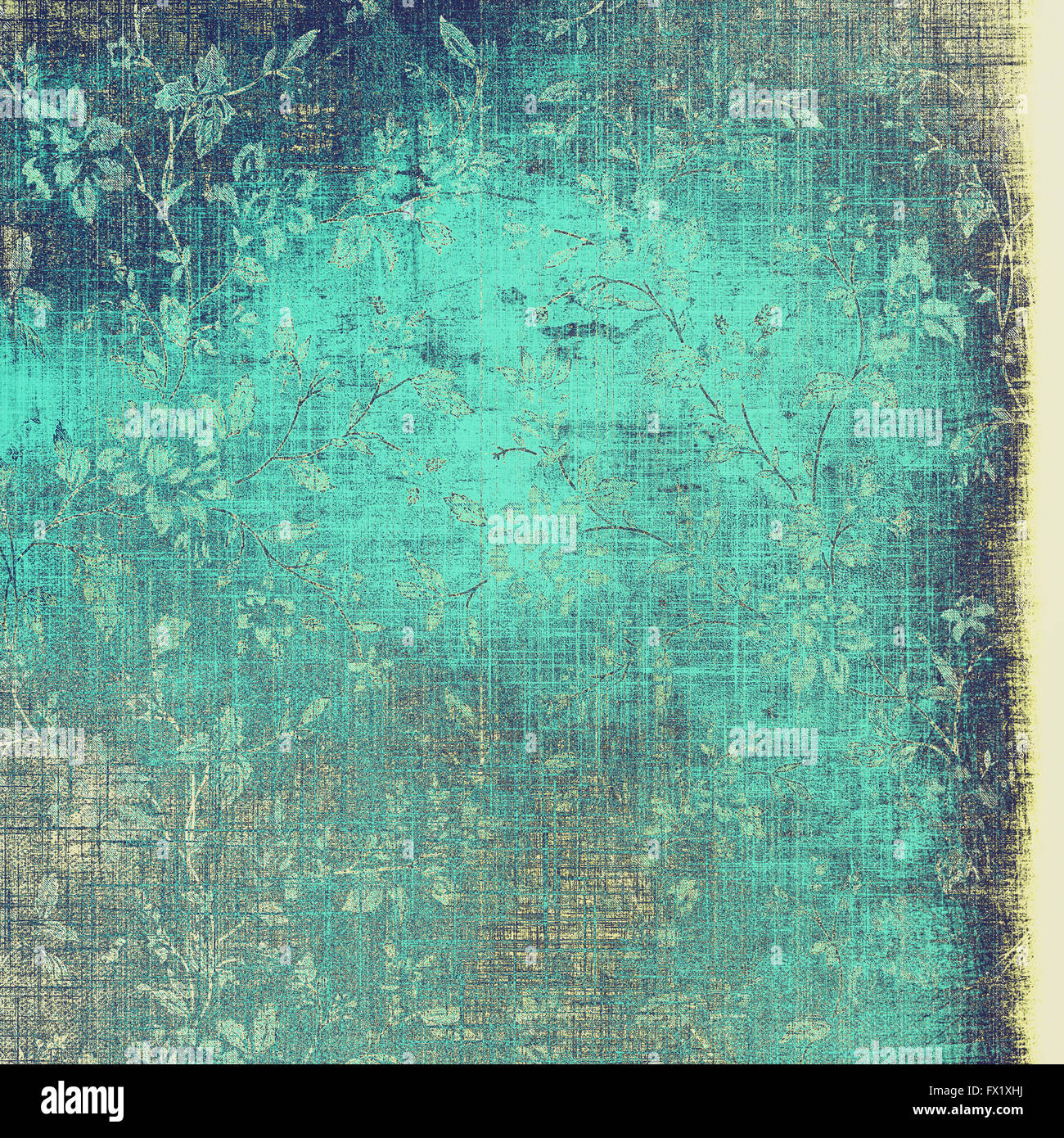 Old retro vintage texture. With different color patterns: gray; blue ...