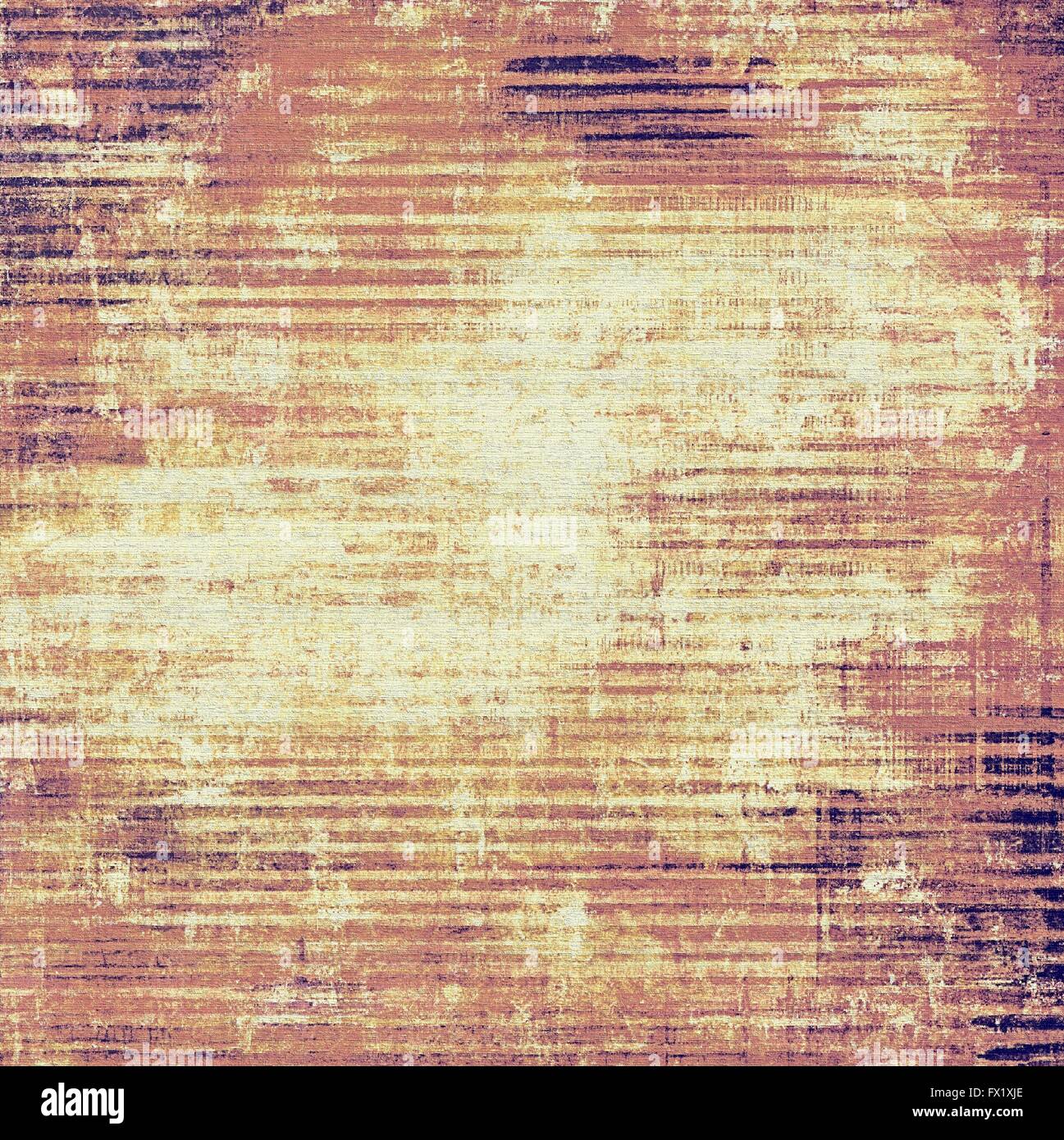 Old-style background, aging texture. With different color patterns ...