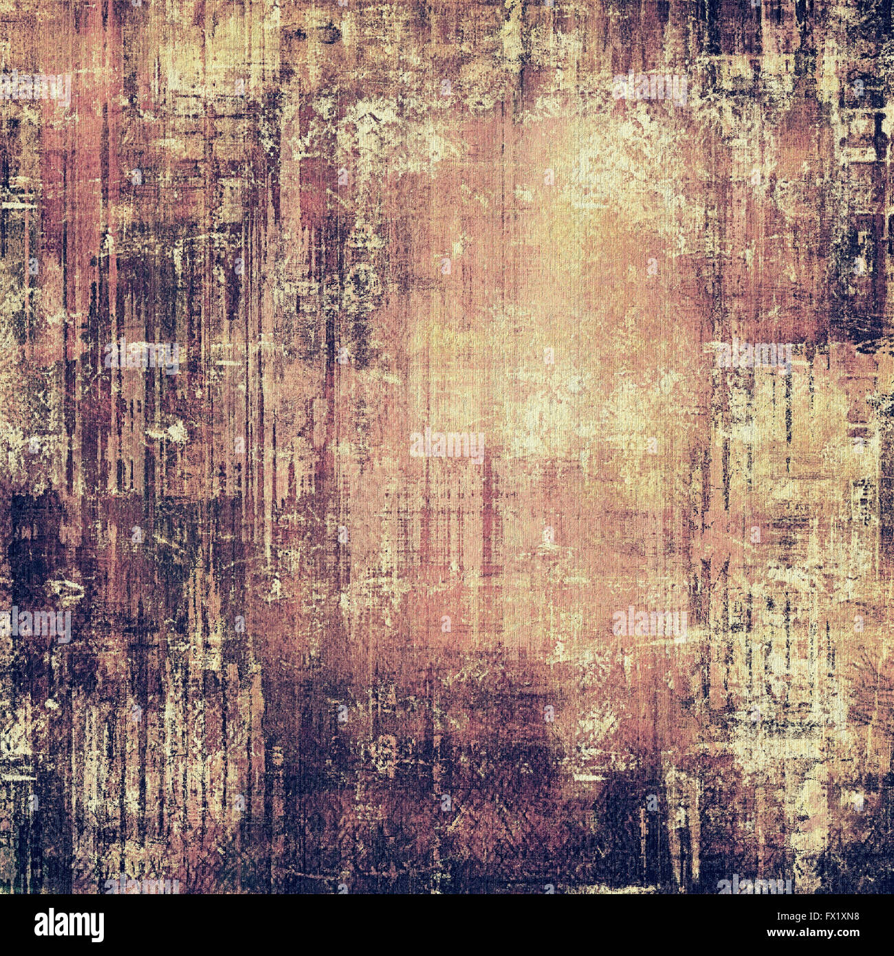 Grunge, vintage old background. With different color patterns: yellow ...