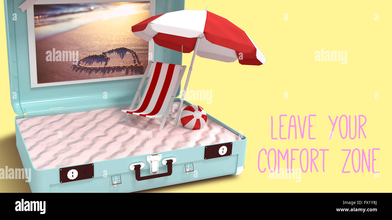 Composite image of image of a suitcase Stock Photo - Alamy