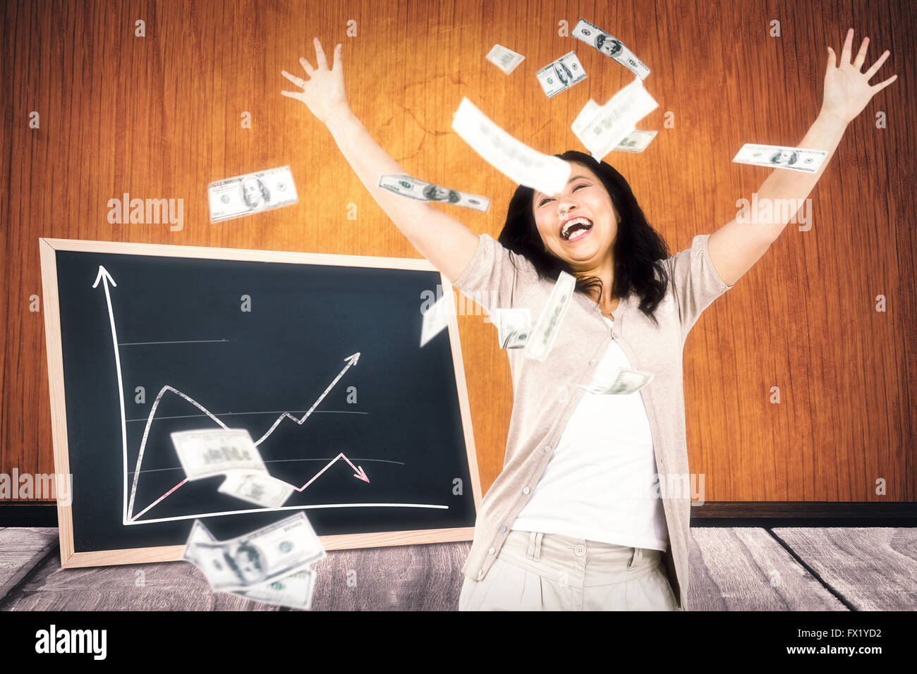 Throwing Money High Resolution Stock Photography and Images - Alamy
