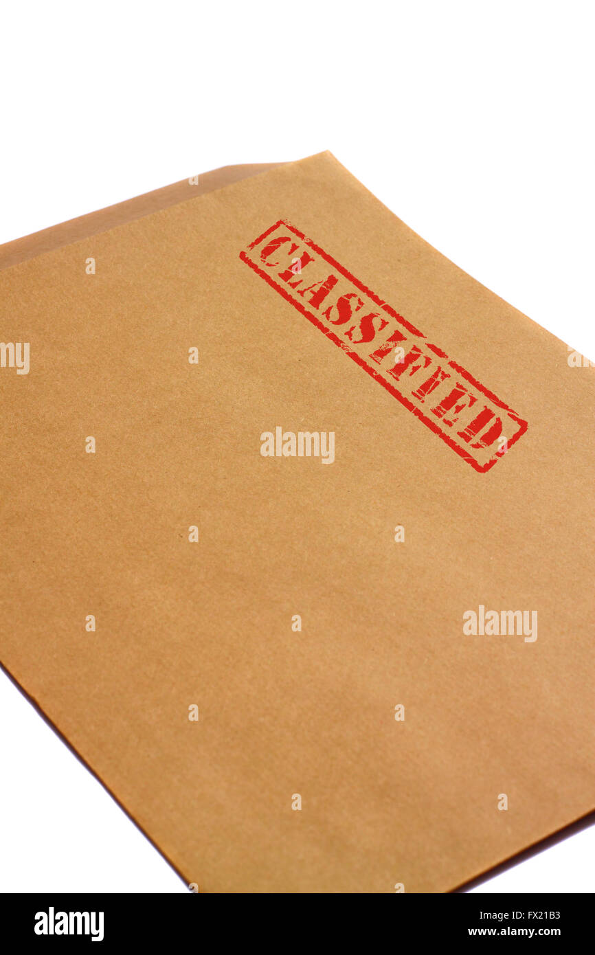 Classified hi-res stock photography and images - Alamy