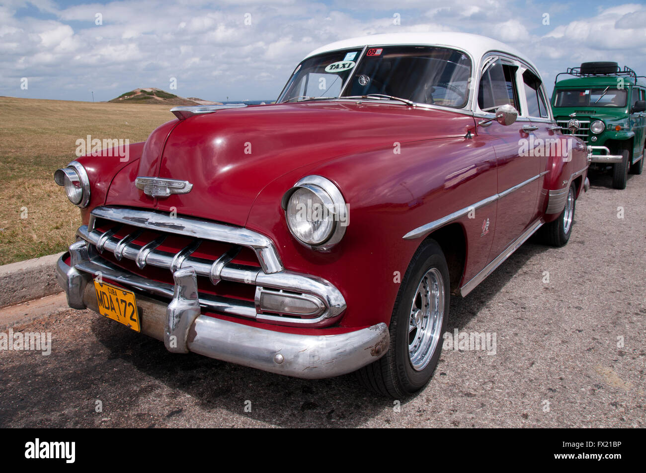 American oldtimer Chevrolet in Havana, Cuba Stock Photo - Alamy