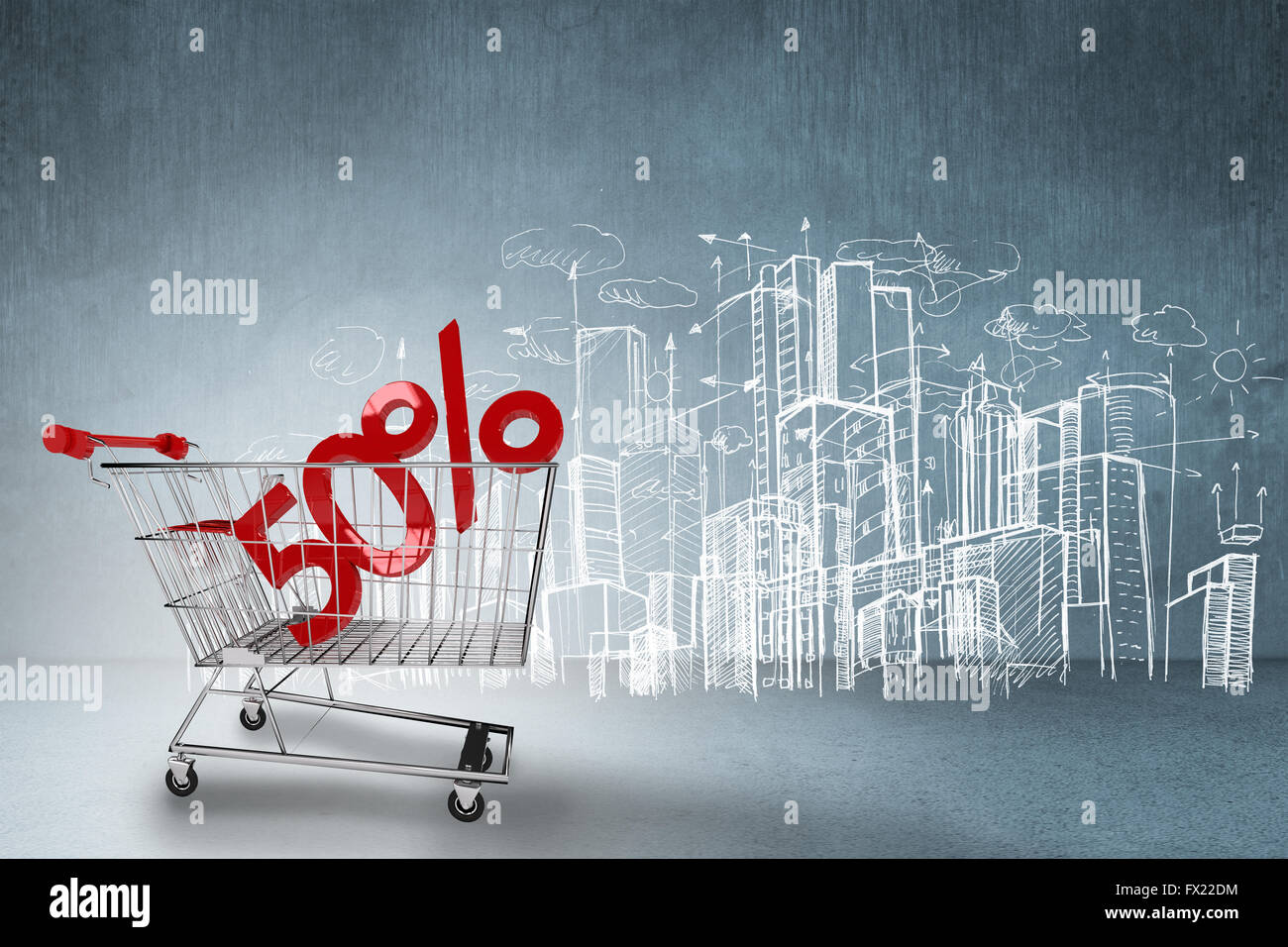 Online shopping hand drawn hi-res stock photography and images - Alamy