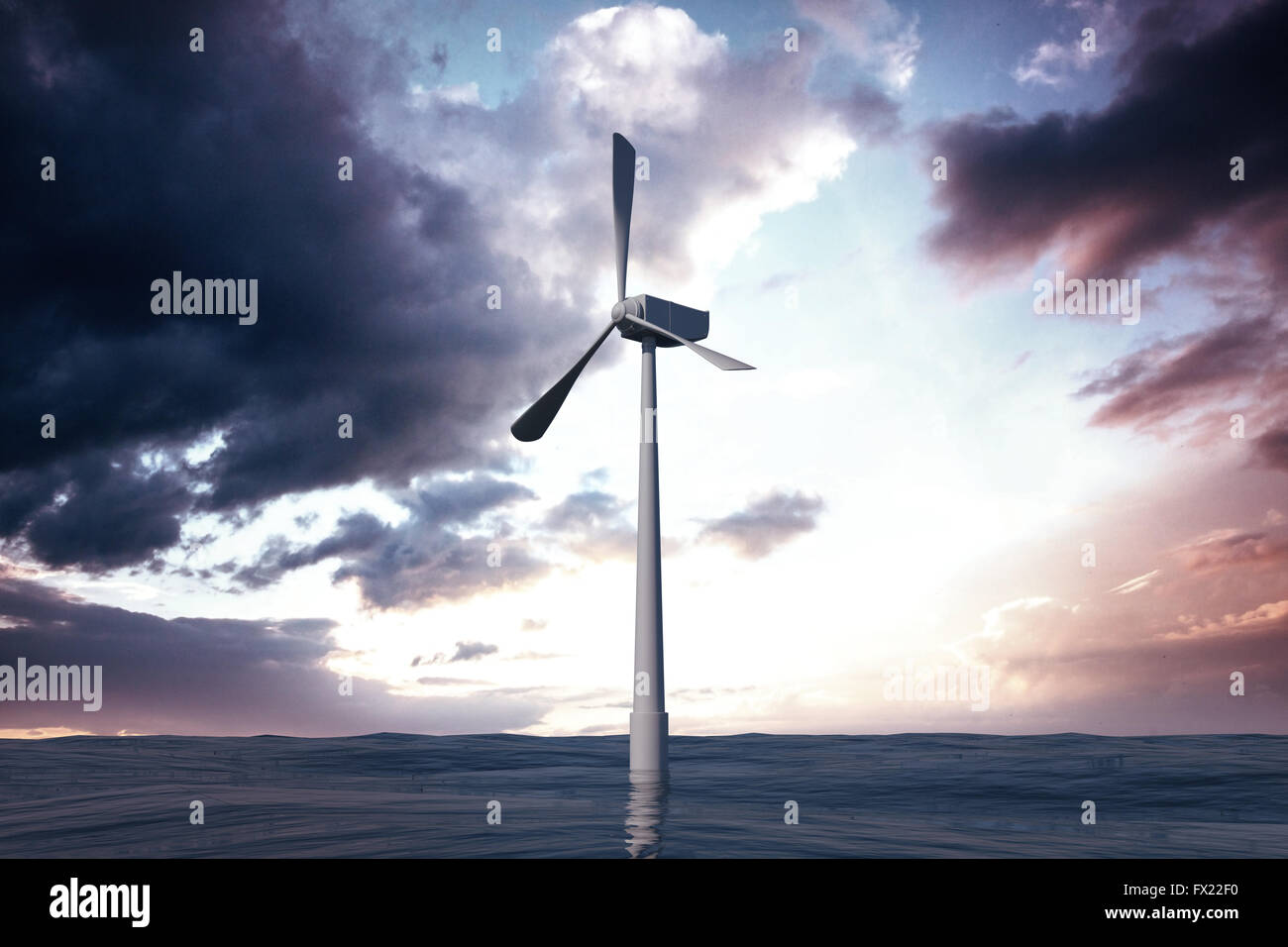 Cool wind turbine hi-res stock photography and images - Alamy