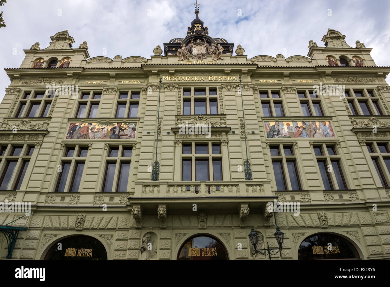 Mestanska beseda plzen hi-res stock photography and images - Alamy
