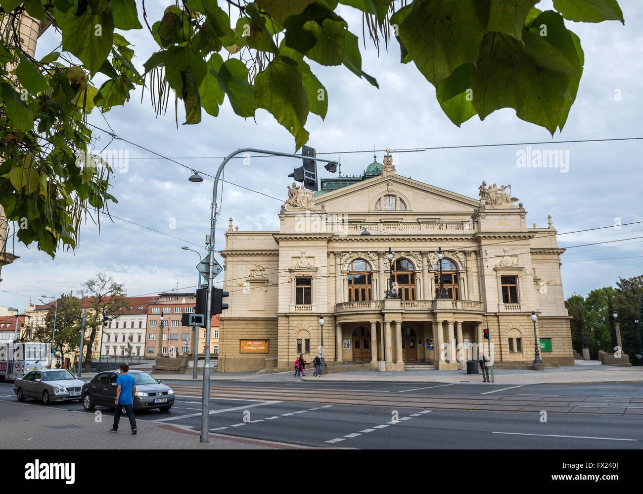 New Theatre Building Pilsen Plzen High Resolution Stock Photography and ...