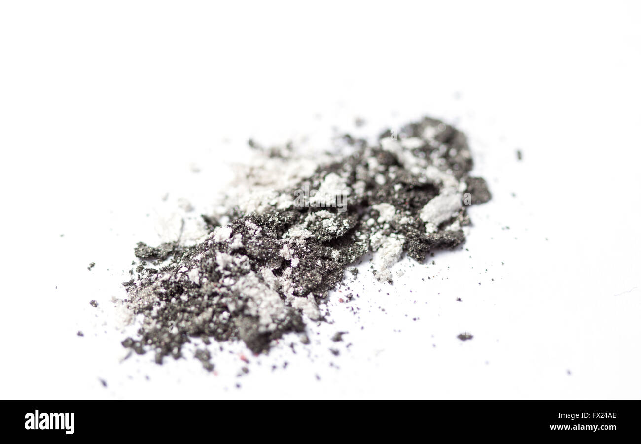 broken eye shadow Stock Photo - Alamy