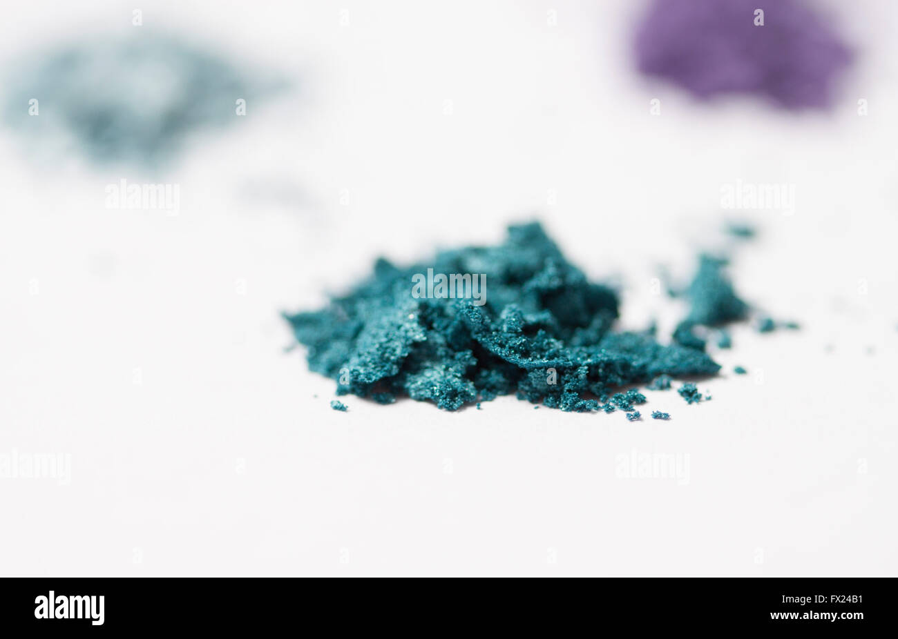 broken eye shadow Stock Photo - Alamy