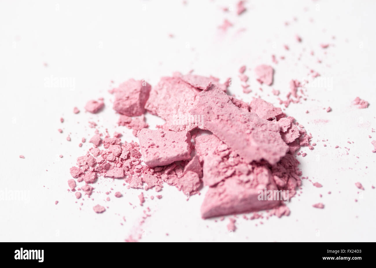 broken eye shadow Stock Photo - Alamy