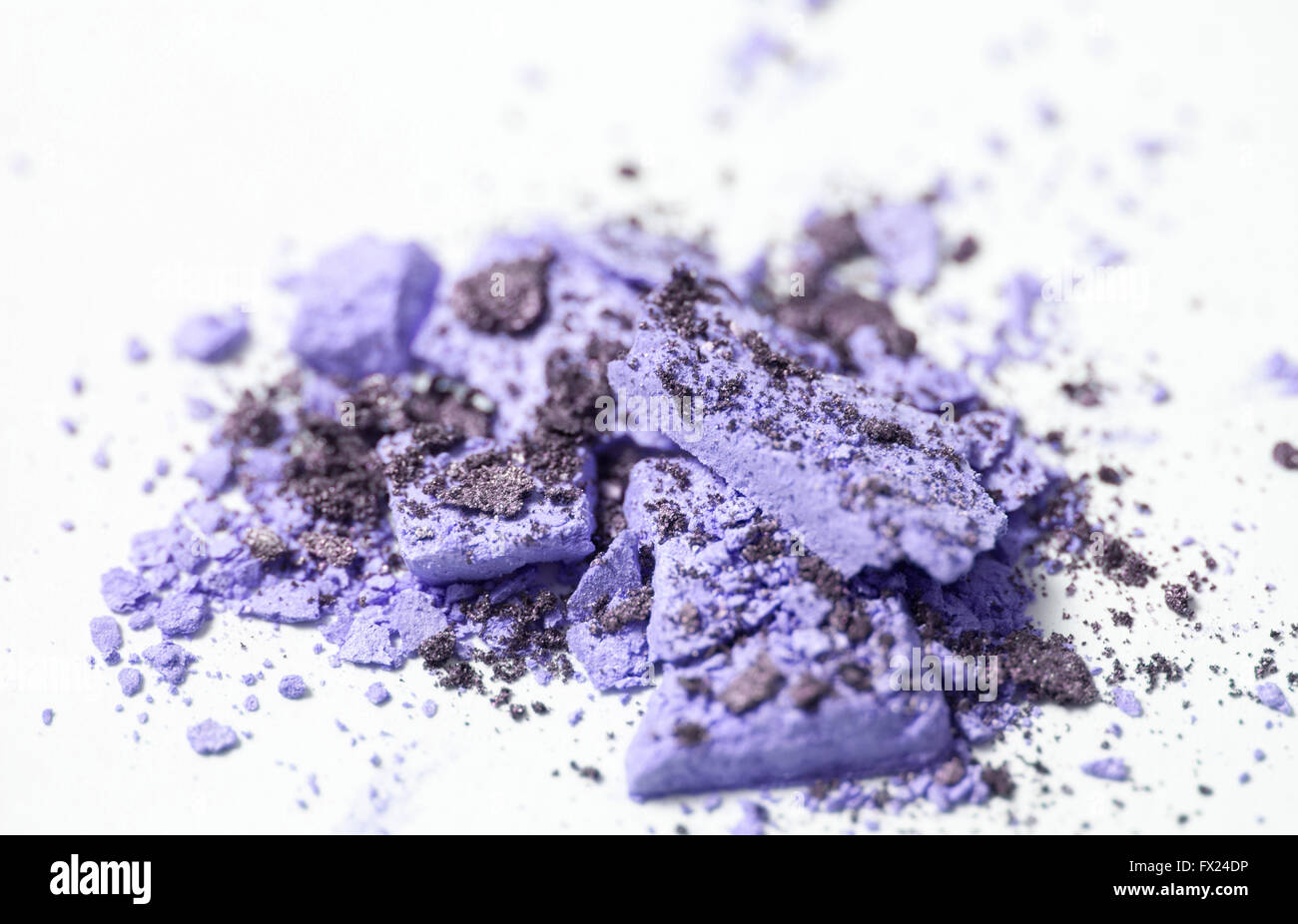 broken eye shadow Stock Photo - Alamy