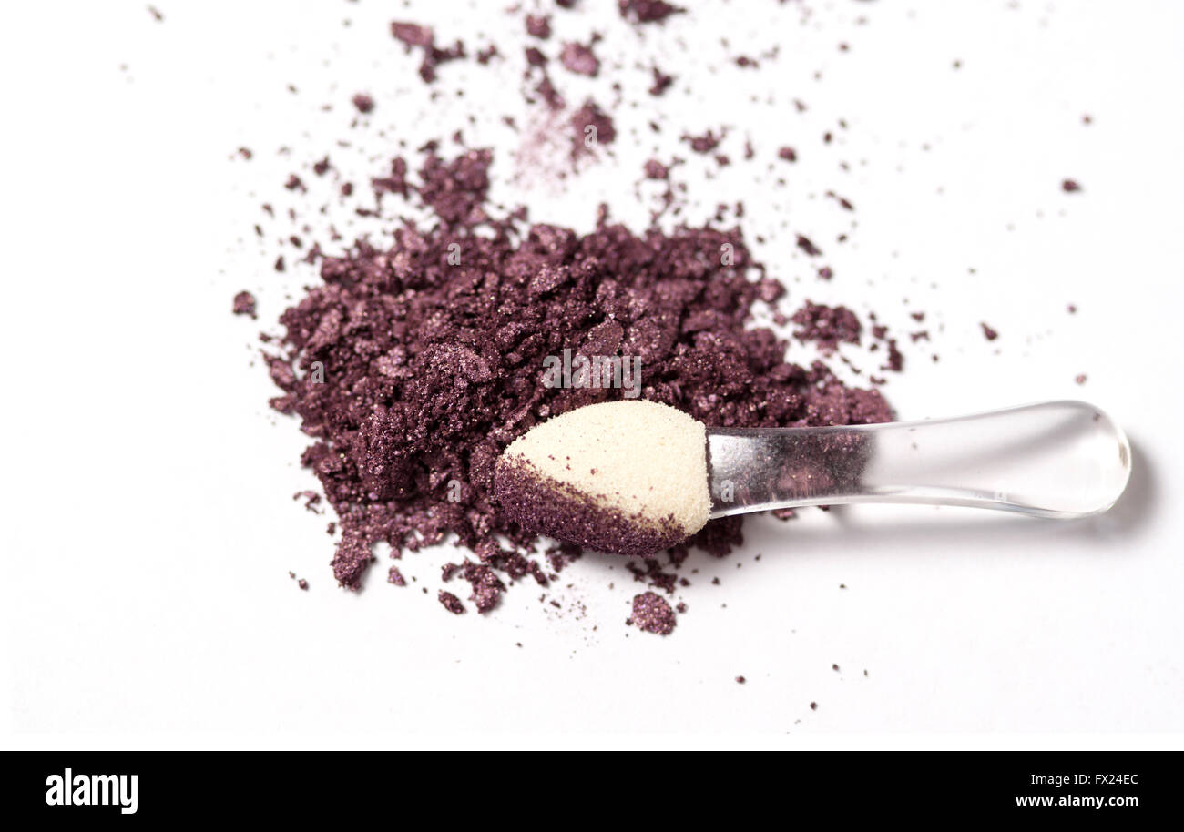 broken eye shadow Stock Photo - Alamy