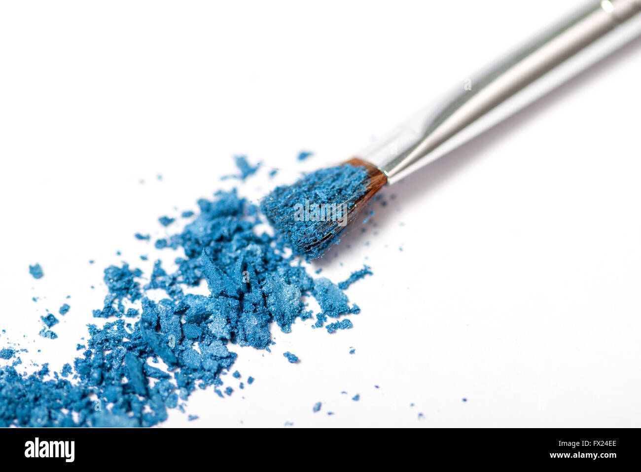 broken eye shadow Stock Photo - Alamy