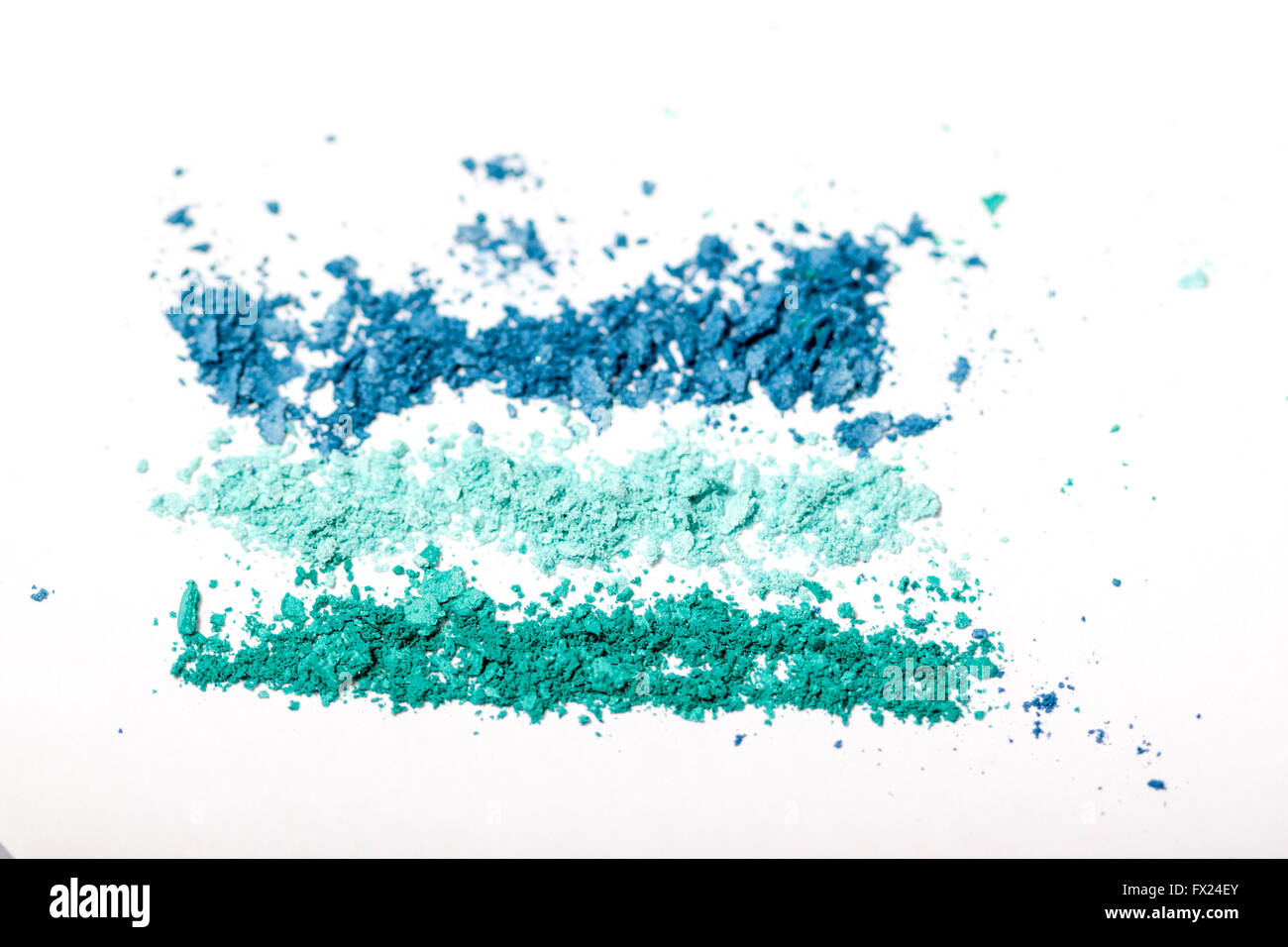 broken eye shadow Stock Photo - Alamy