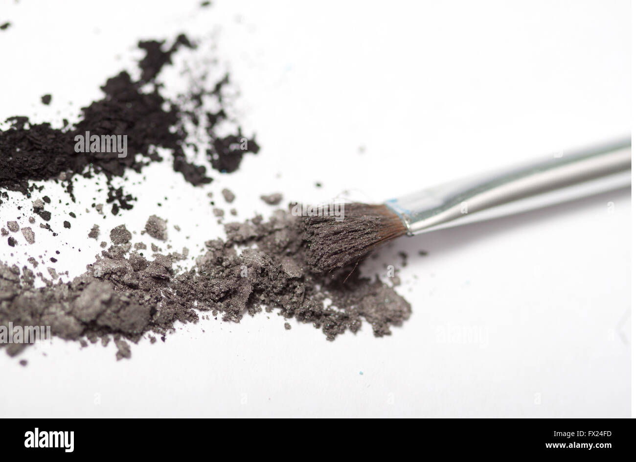 broken eye shadow Stock Photo - Alamy