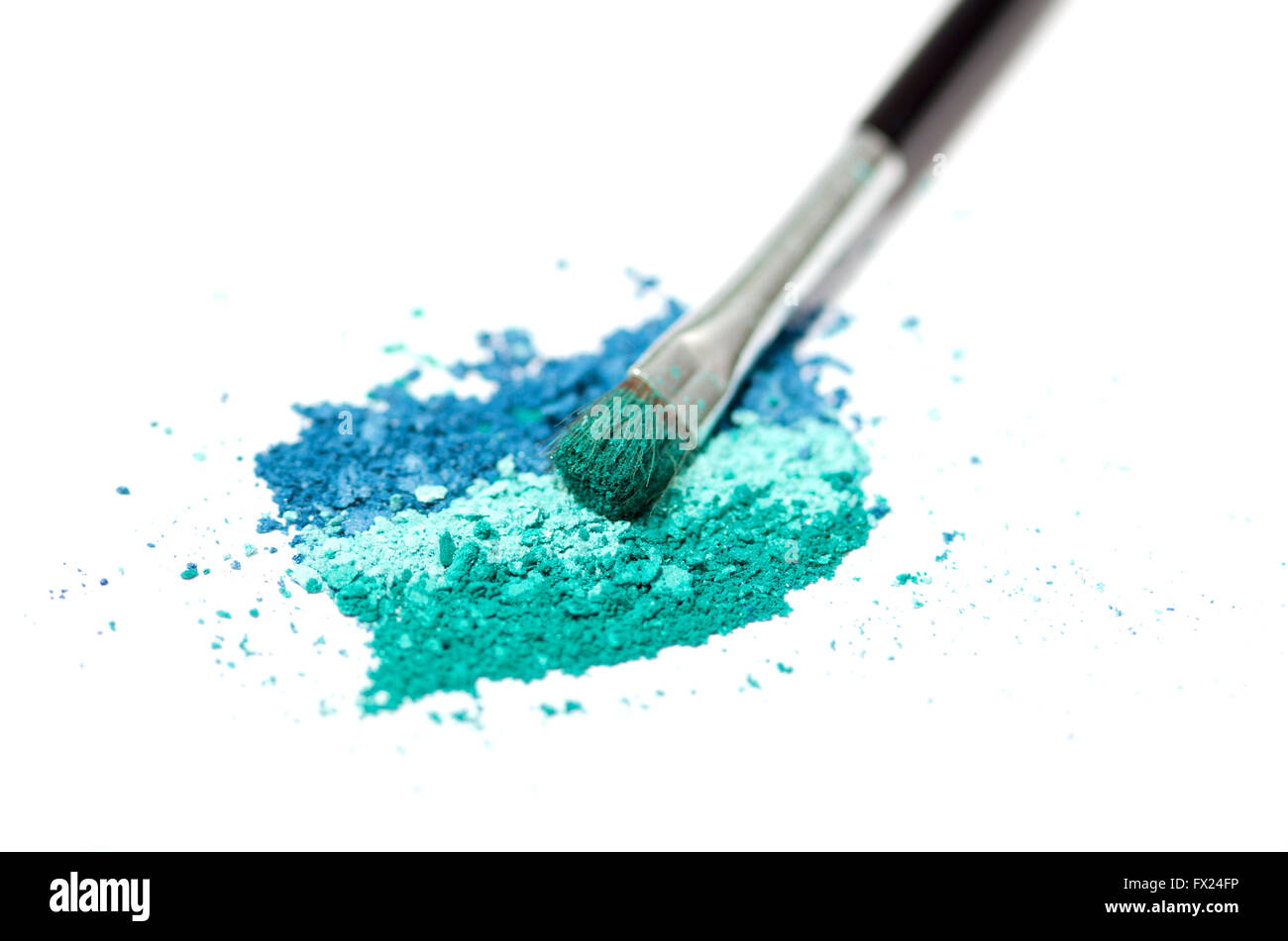 broken eye shadow Stock Photo - Alamy