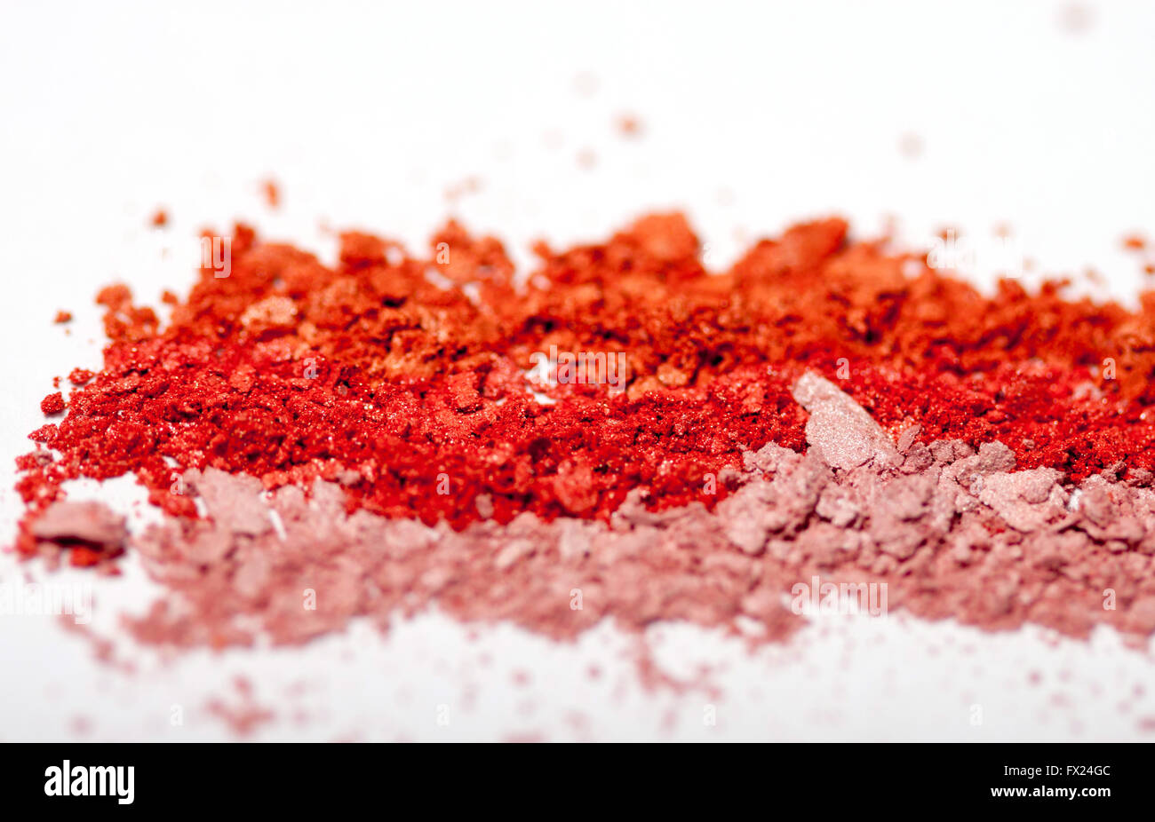 broken eye shadow Stock Photo - Alamy