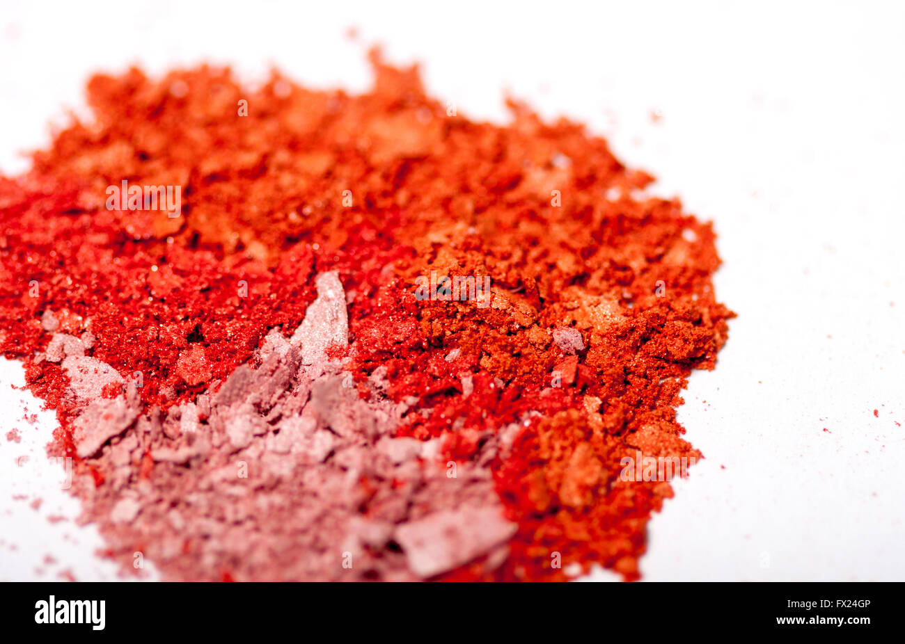 broken eye shadow Stock Photo - Alamy