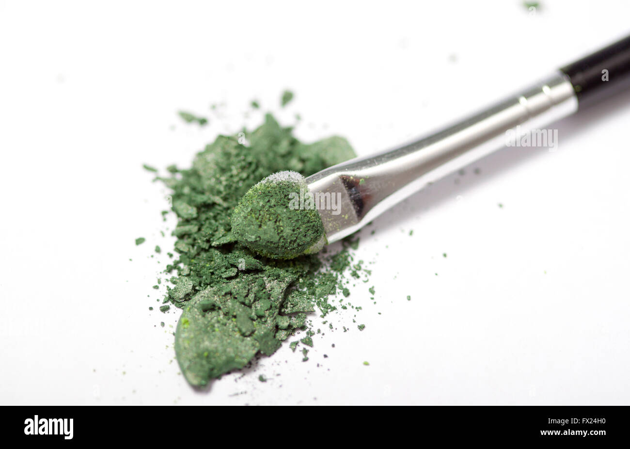 broken eye shadow Stock Photo - Alamy