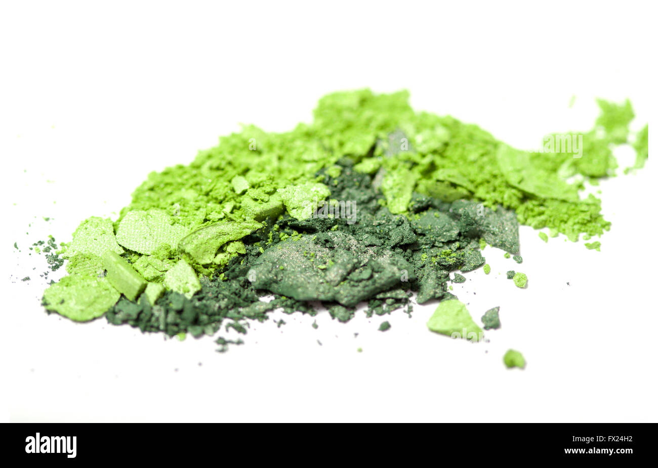 broken eye shadow Stock Photo - Alamy