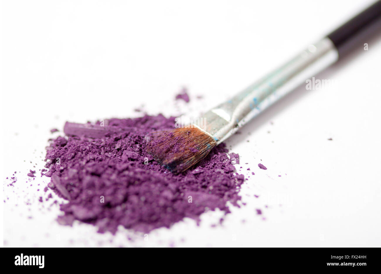 broken eye shadow Stock Photo - Alamy