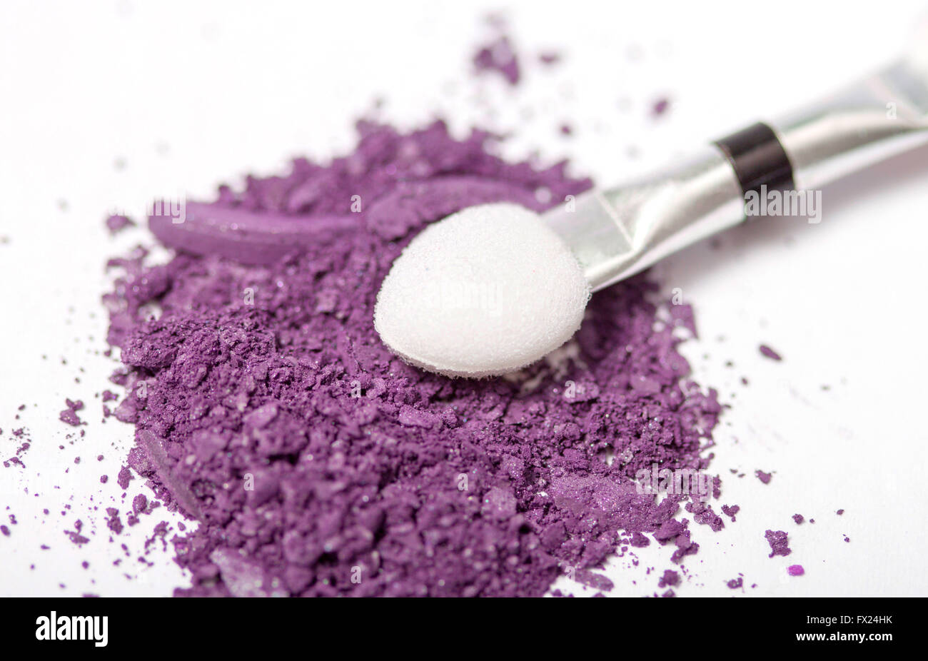 broken eye shadow Stock Photo - Alamy