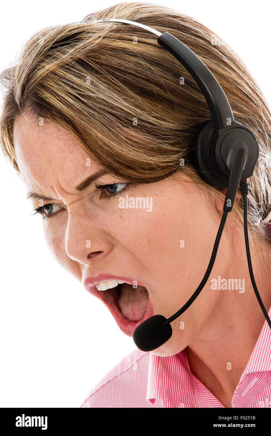 Angry customer hi-res stock photography and images - Alamy