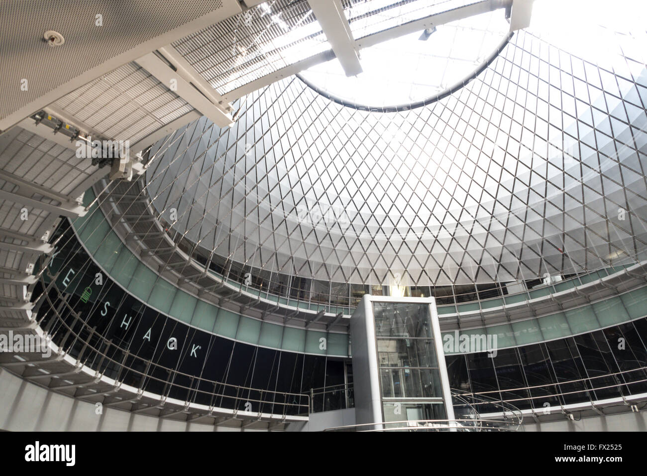 The Fulton Center Subway Station in Lower Manhattan, NYC, USA Stock ...