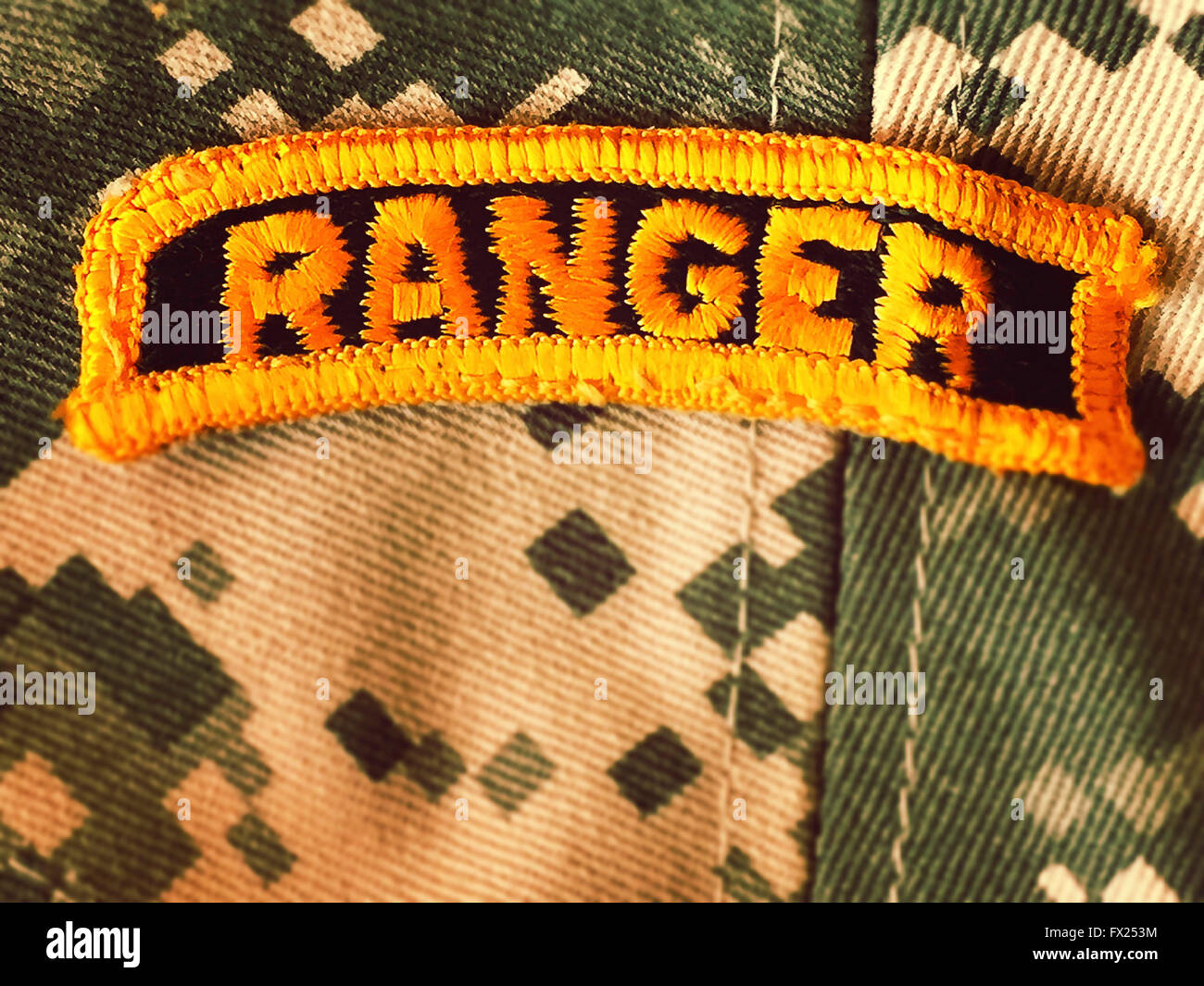 Gold embroidered insignia hi-res stock photography and images - Alamy