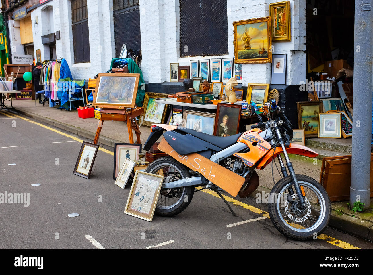 Junk motorcycle hi-res stock photography and images - Alamy