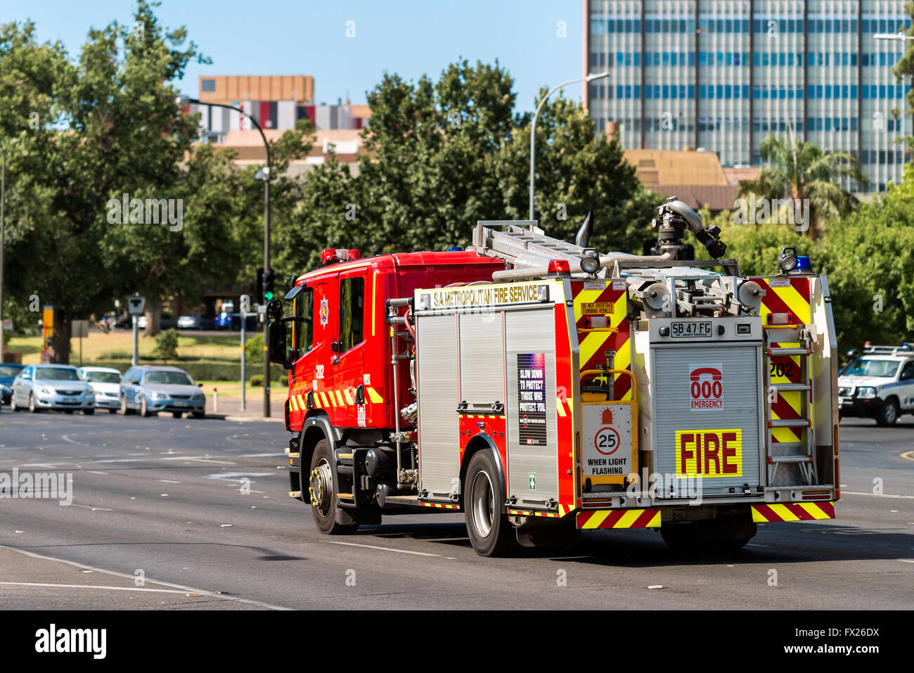 Adelaide, Australia - January 3, 2016: SA Metropolitan Fire Service ...