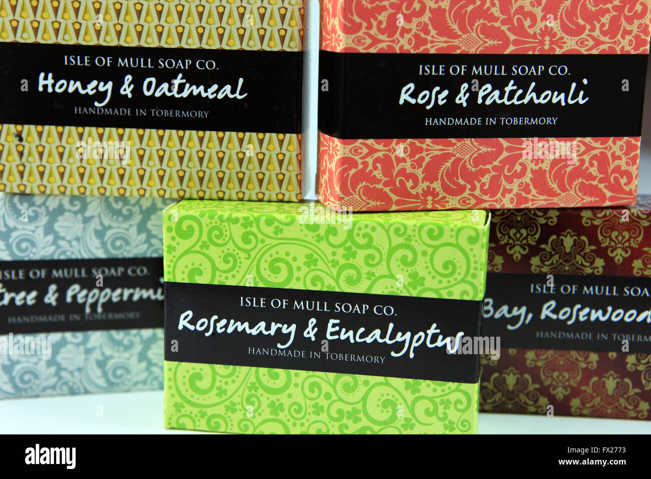 Handmade soaps from Tobermory on the Isle of Mull in the Inner Hebrides ...