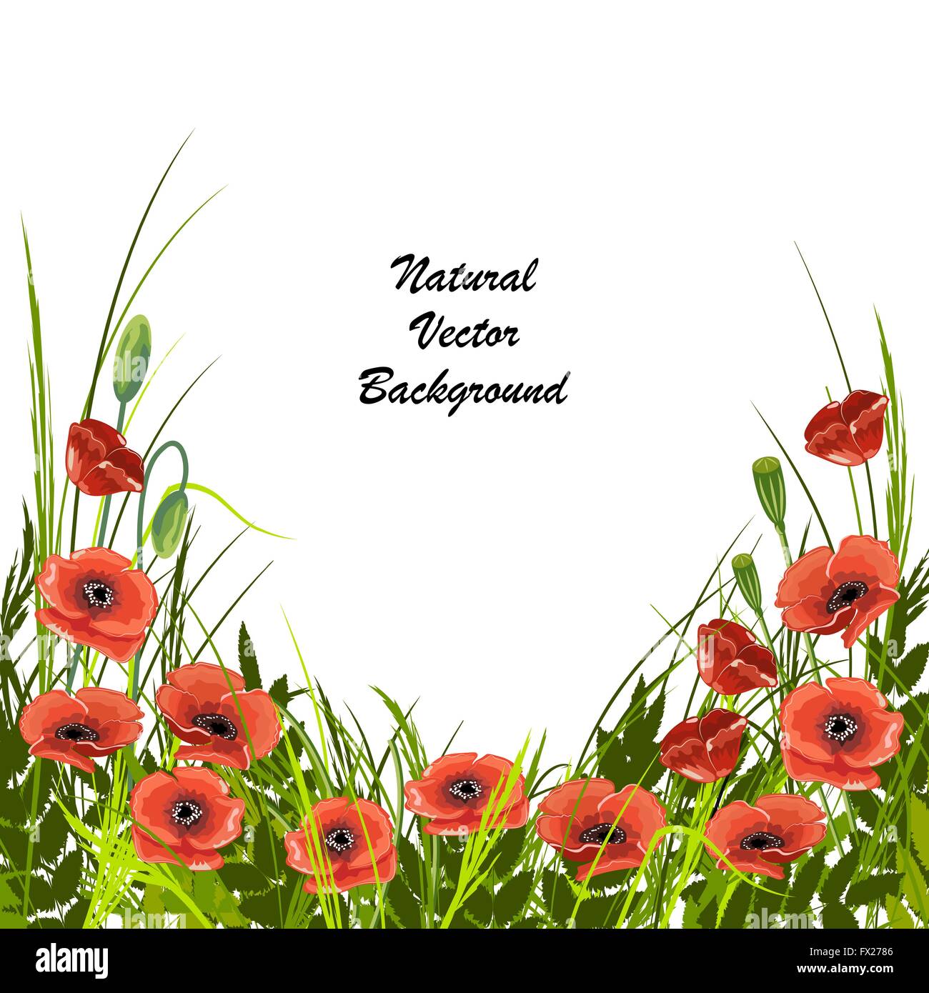 Natural vector background Stock Vector Image & Art - Alamy