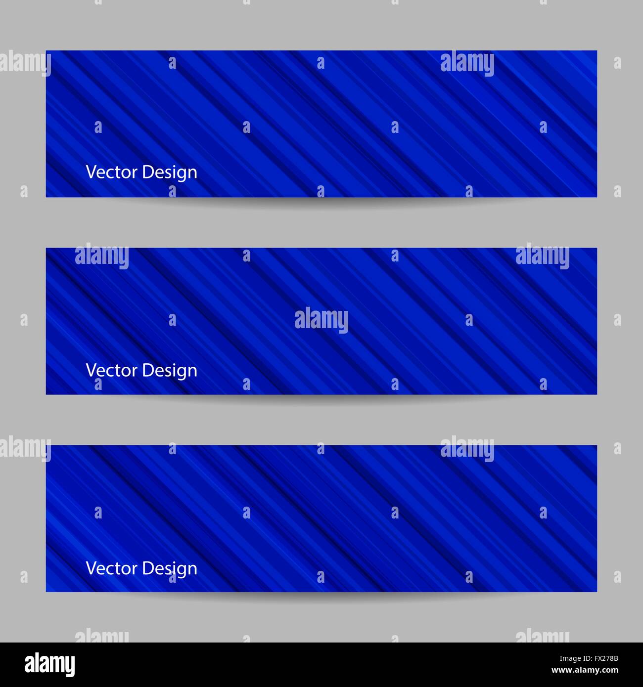 Set of horizontal banners Stock Vector Image & Art - Alamy