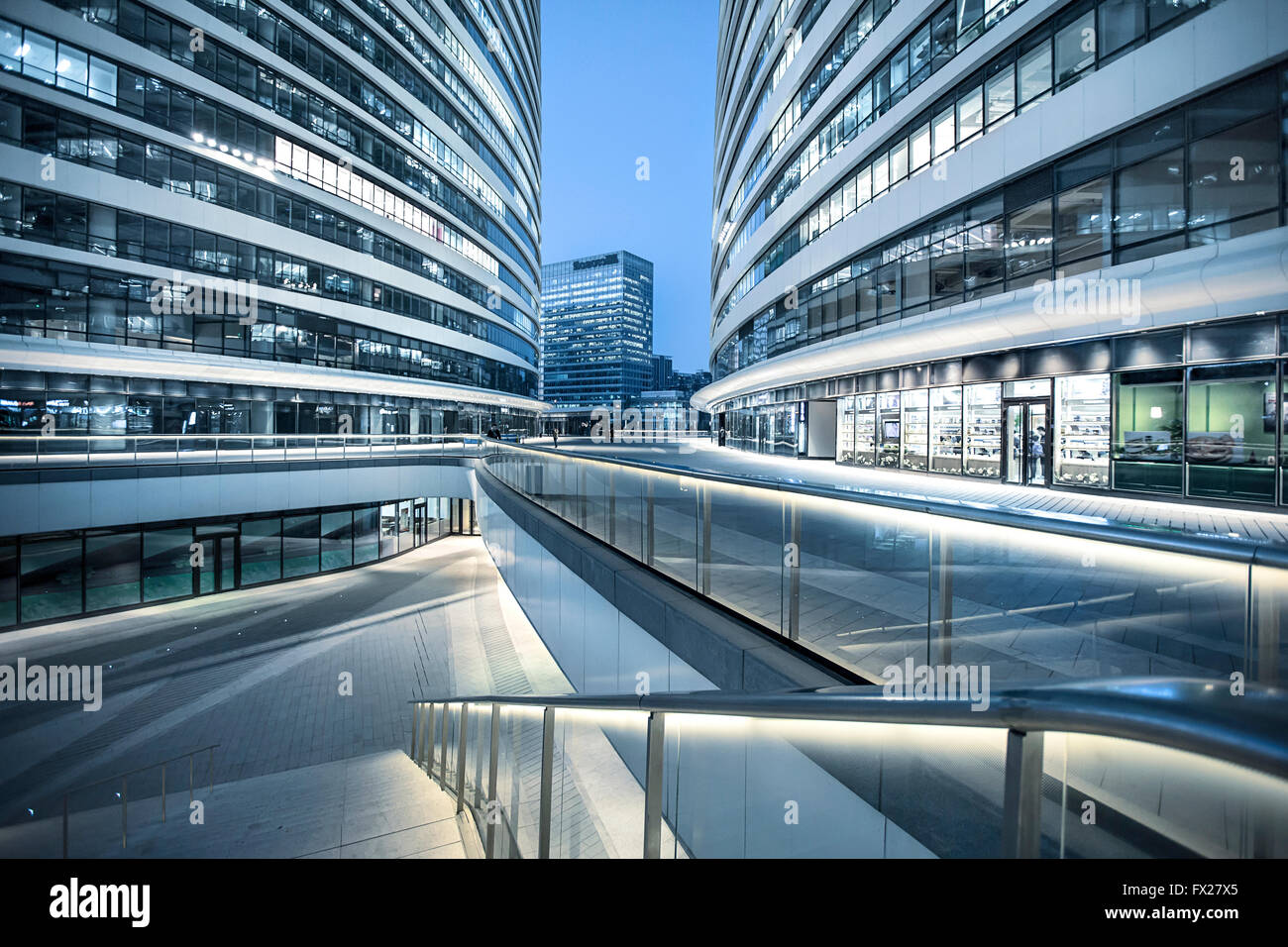 Beijing wangjing soho hi-res stock photography and images - Alamy