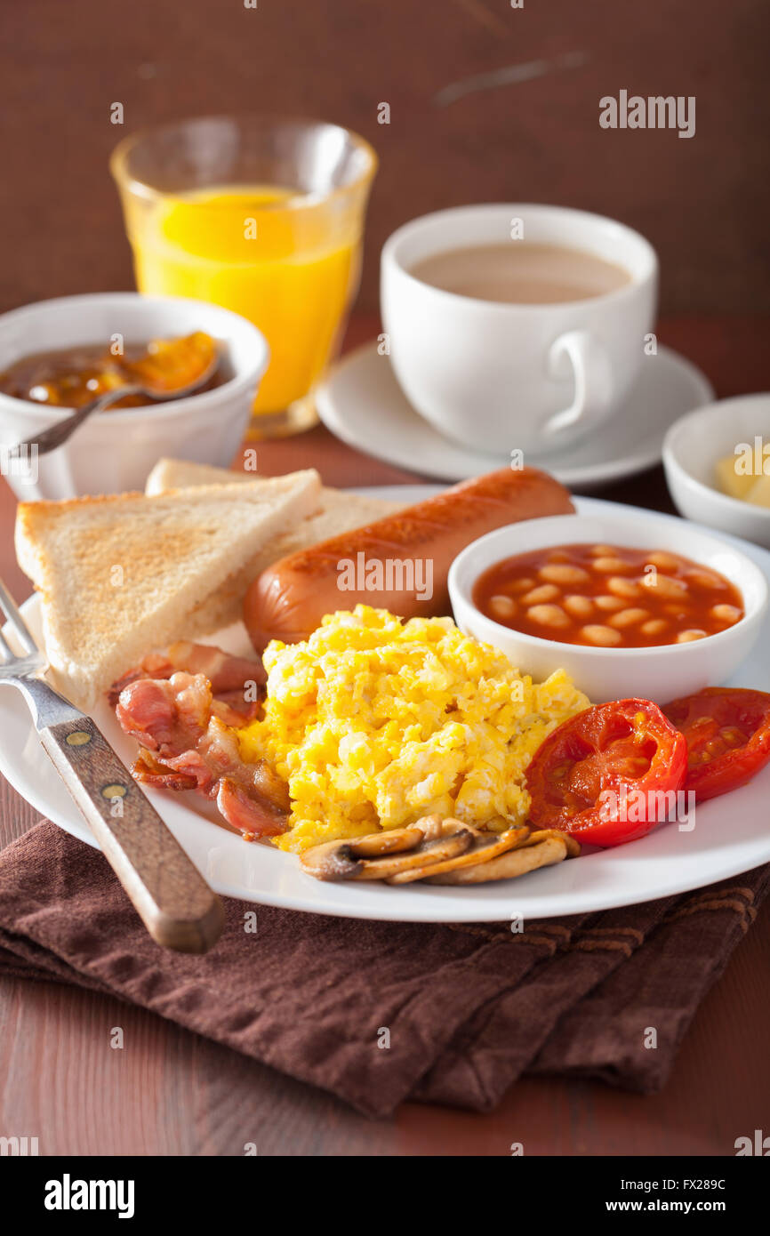 Full english breakfast tea hi-res stock photography and images - Alamy