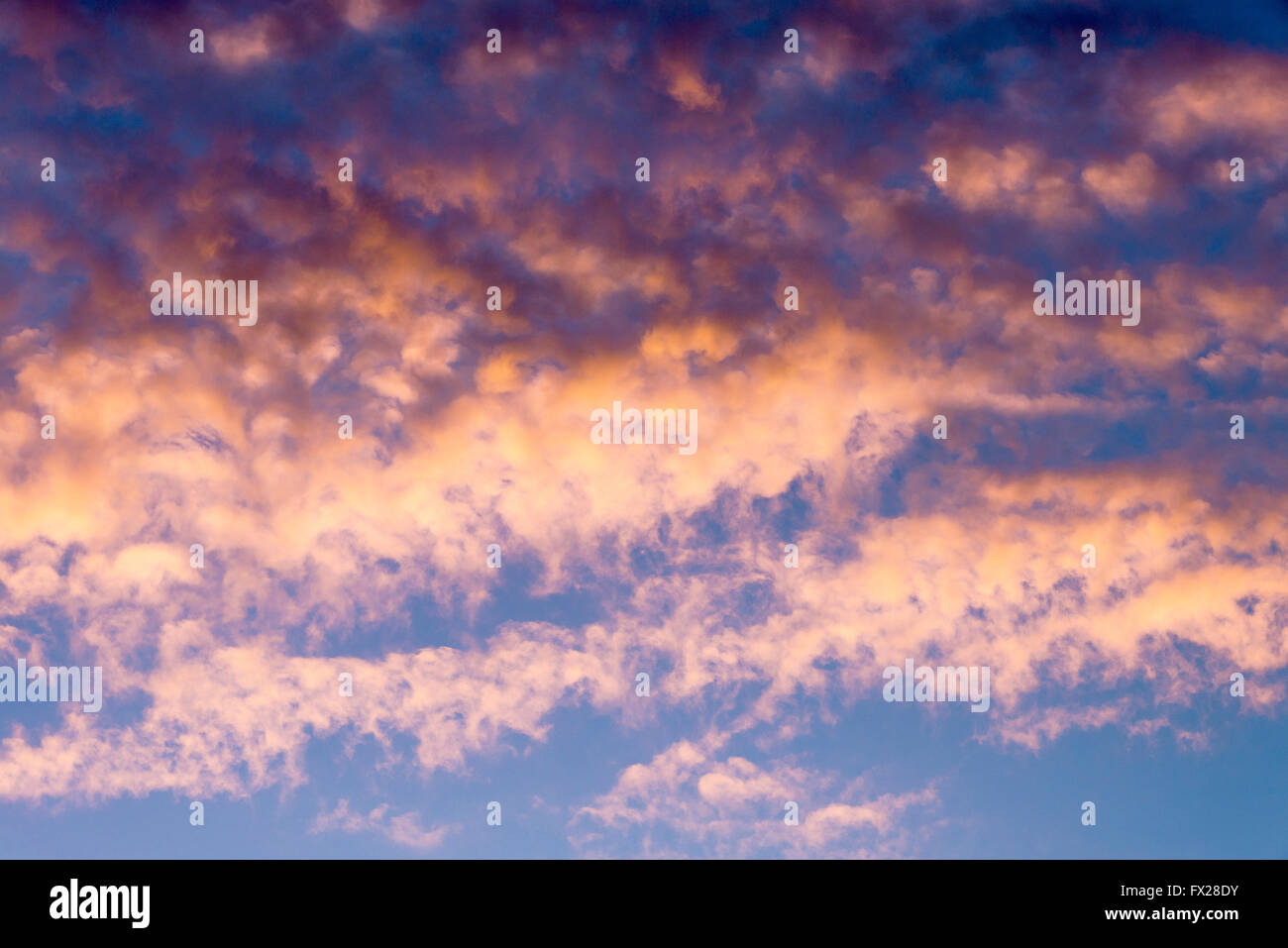 Pinky orange sunset hi-res stock photography and images - Alamy