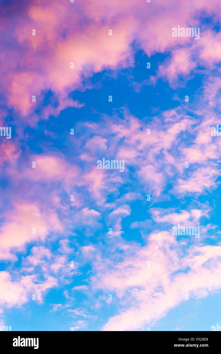 Pinky orange sunset hi-res stock photography and images - Alamy